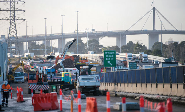 WEST GATE FREEWAY WIDENING WORKS RAMP UP OVER SPRING - The Westsider
