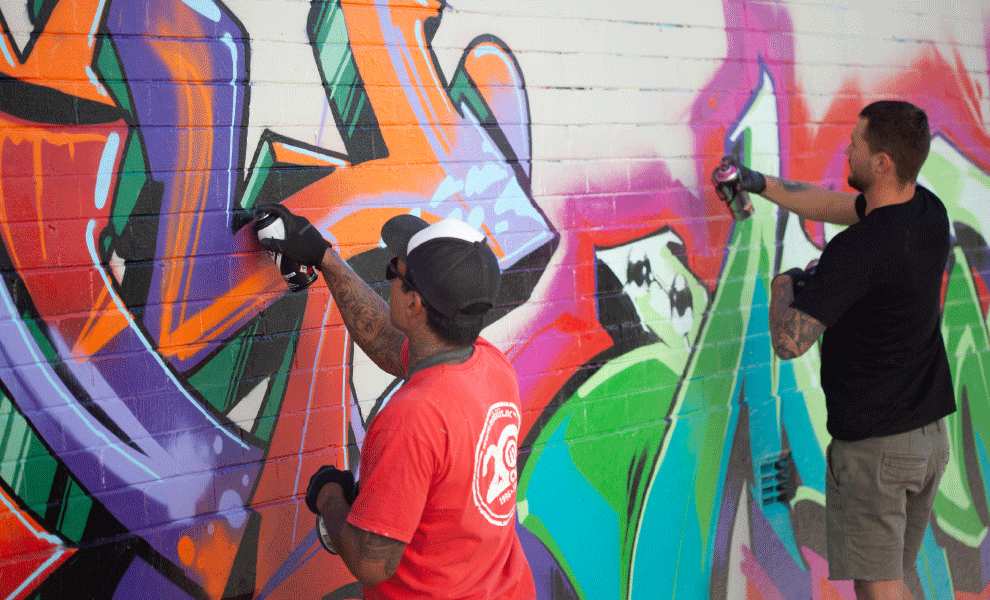 LOCAL GRAFFITI BATTLE - The Westsider