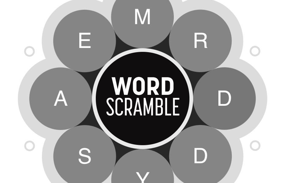 Word scramble - The Westsider