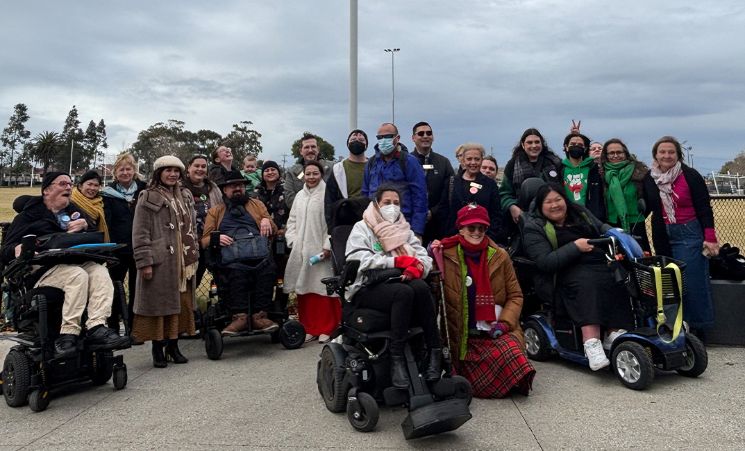 Disability Pride flag raising in the West - The Westsider